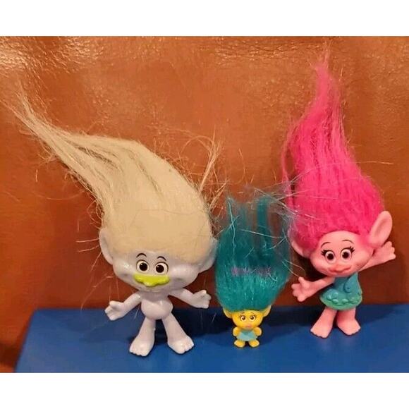 Dreamworks | Toys | Hasbro Dreamworks Trolls The Movie Plastic Figures ...